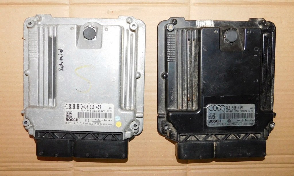 AUDI Q7 4.2 TDI KOMPUTER ECU 4L0910409 0281013013 - 12673763469 - oficjalne archiwum Allegro