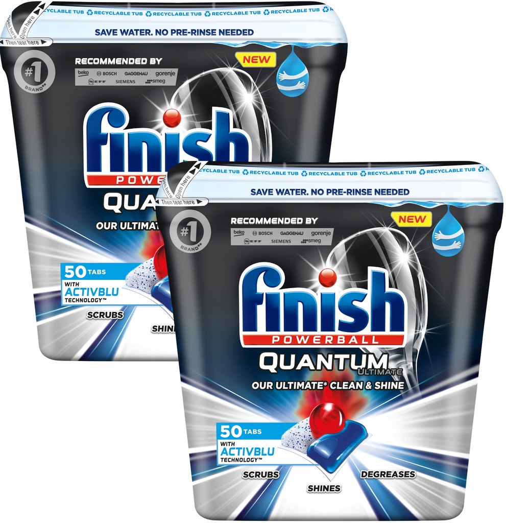 FINISH QUANTUM ULTIMATE KAPSUŁKI DO ZMYWAREK REGUL - 12017733960 ...