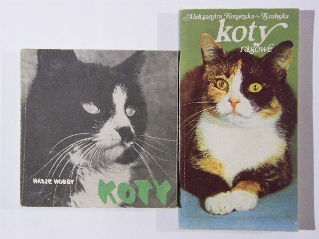 KOTY RASOWE + KOTY ALEKSANDRA KONARSKA-SZUBSKA - 8812889634 - oficjalne archiwum Allegro