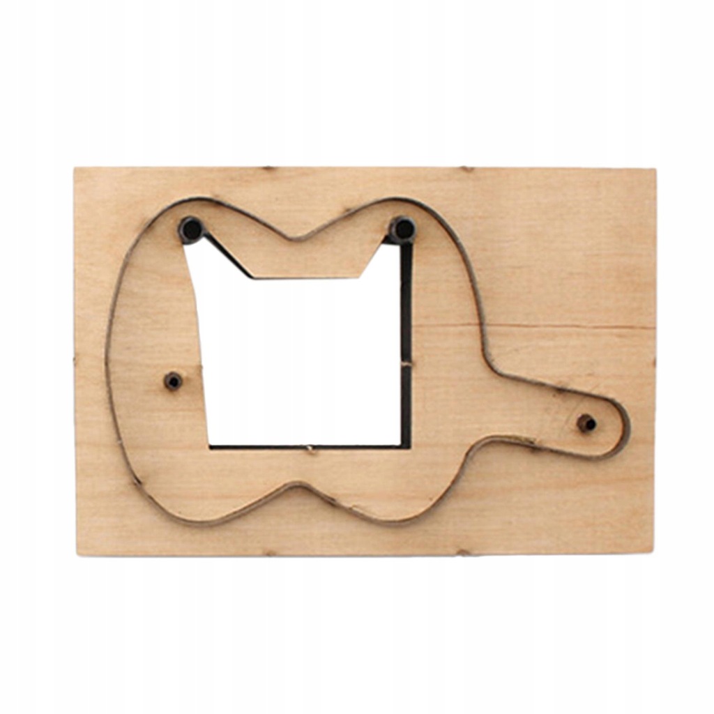 Leather Keys Bag Template Wooden DIY Key Bag Cutting Die Key Case ...