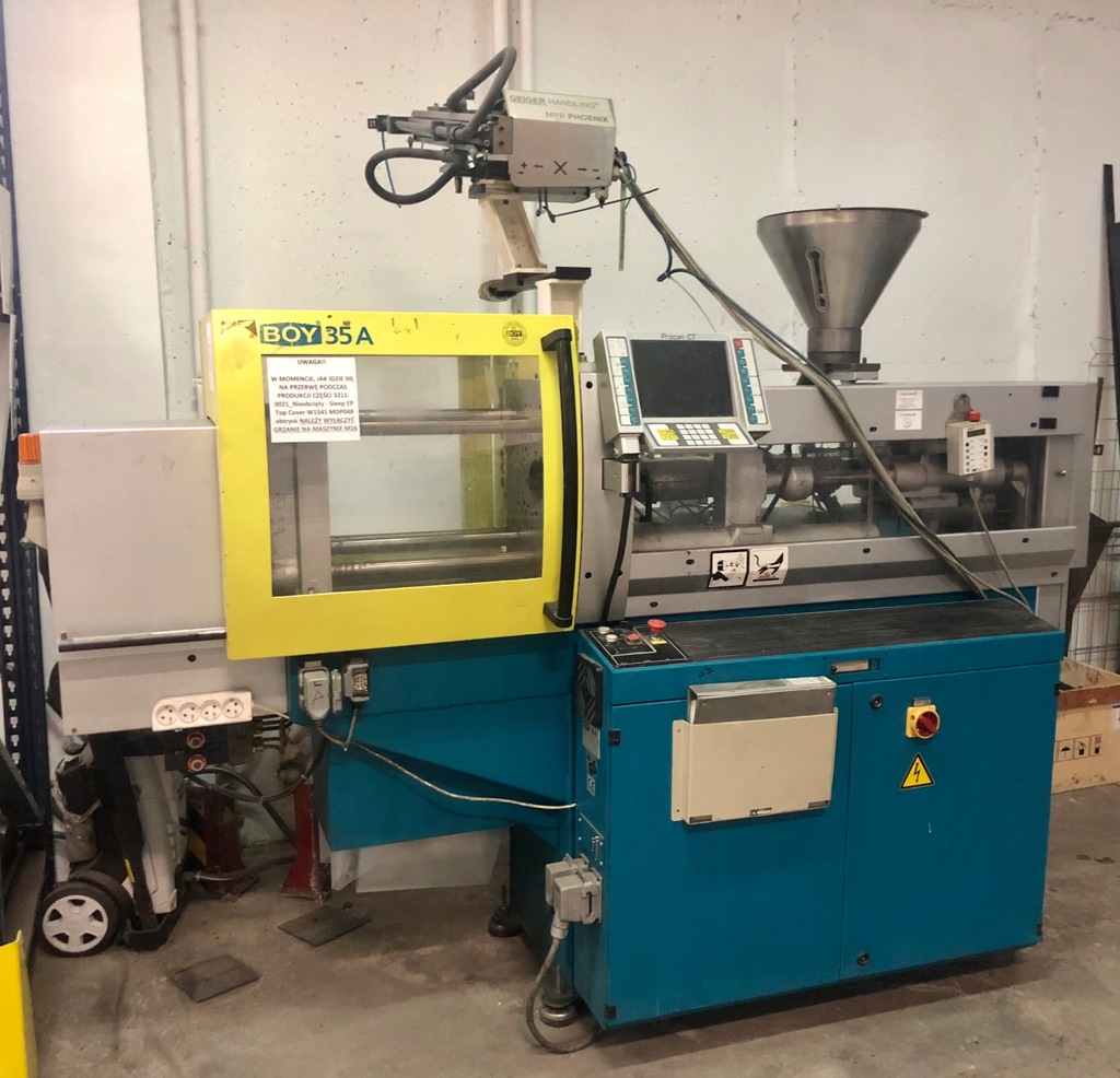 Wtryskarka Boy 35A - 10662809201 - oficjalne archiwum Allegro