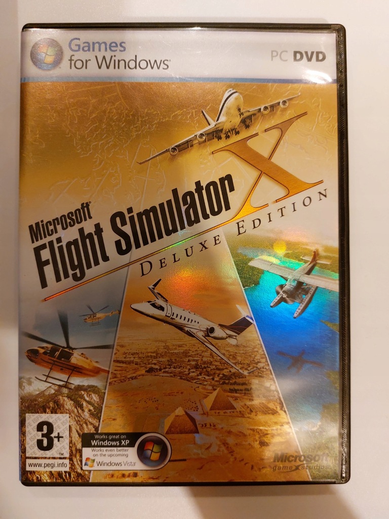Microsoft Flight Simulator X Deluxe Edition PC - 12412187544 ...
