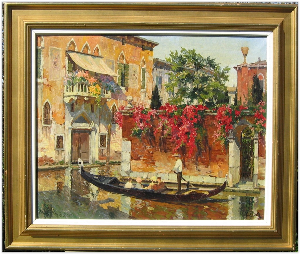 K LIND Zwiedzanie Wenecji Zachwycający obraz - 12572827549 - oficjalne ...