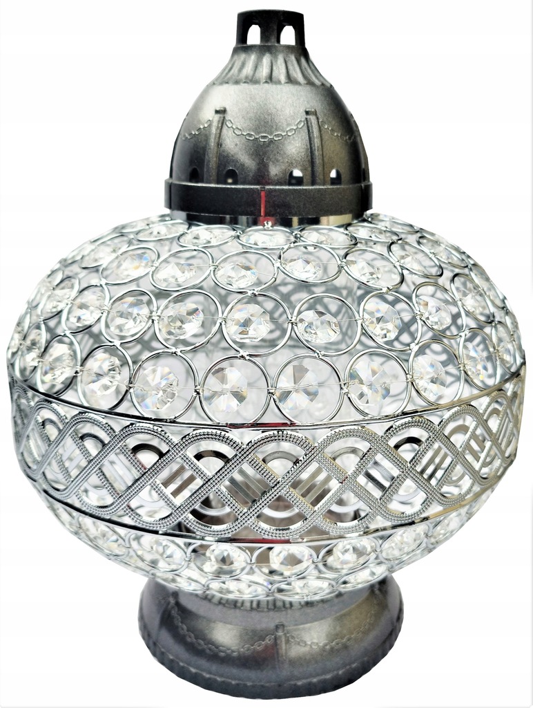 ZNICZ KULA MAX WITRAŻ AŻUROWA PREMIUM SREBRO 36 CM - 13373196046 ...