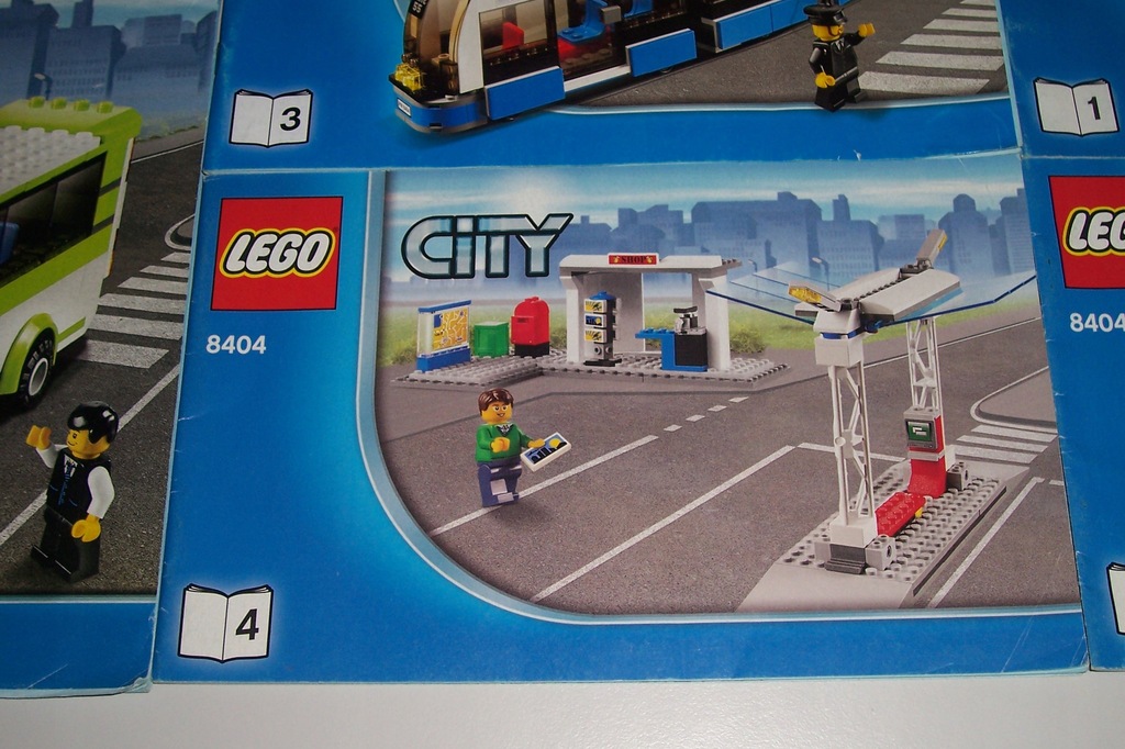 #103 Lego City 8404 dworzec autobusowy tramwaj - 7760675157 - oficjalne ...