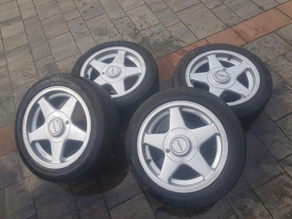 Felgi aluminiowe AZEV 4x100 opony 195-50 r15 - 13598307778 - oficjalne ...