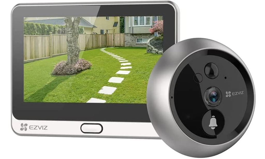 KAMERA WIZJER JUDASZ DO DRZWI WiFi Aplikacja DP2C - 12586499868 ...