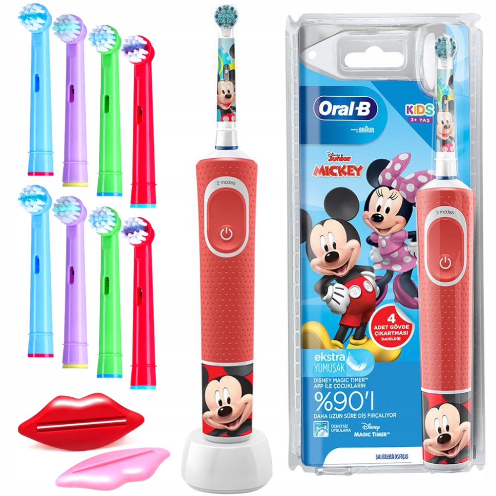 Szczoteczka Elektryczna dla Dzieci Oral-B 100 Kids - 13844991695 - oficjalne archiwum Allegro