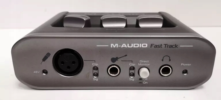 M-AUDIO FAST TRACK V INTERFEJS USB 2X2 - 13597447444 - oficjalne ...