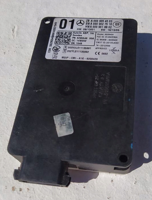 RADAR SENSOR DISTRONIC MERCEDES W212 A0009054503 - 12327725894 ...