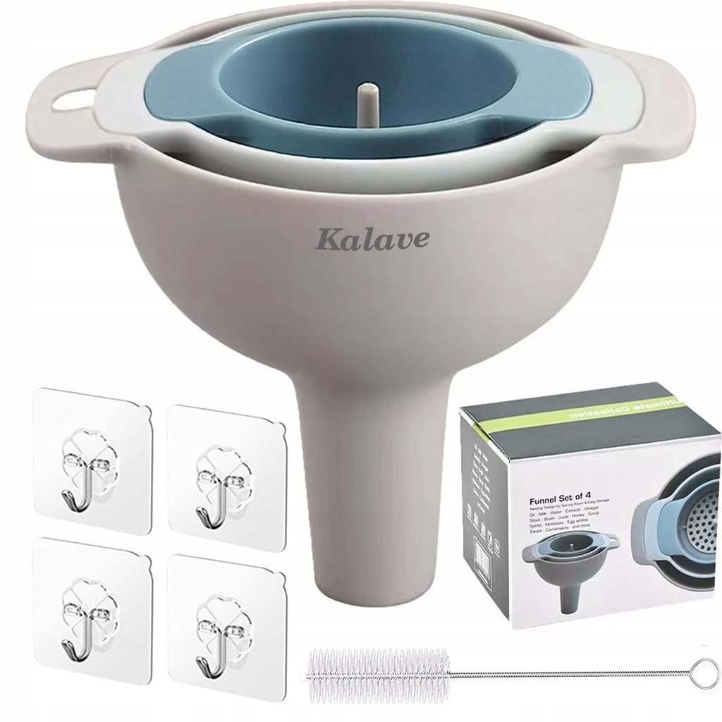 Kalave 1 Zestaw lejków kuchennych bez BPA - 14604386023 - oficjalne ...