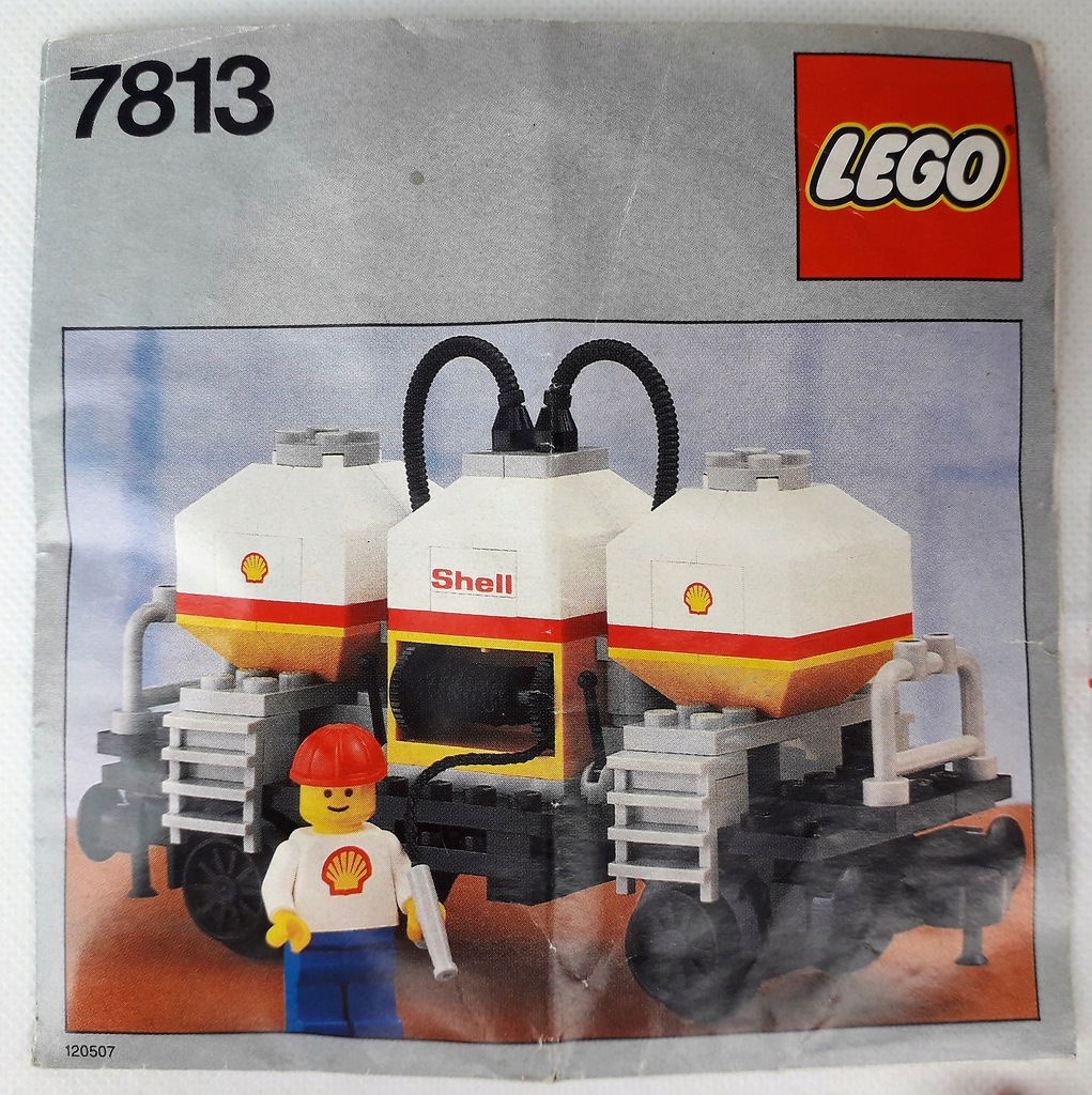 Lego City System 7813 Shell Tanker Wagon - 11953115402 - oficjalne ...