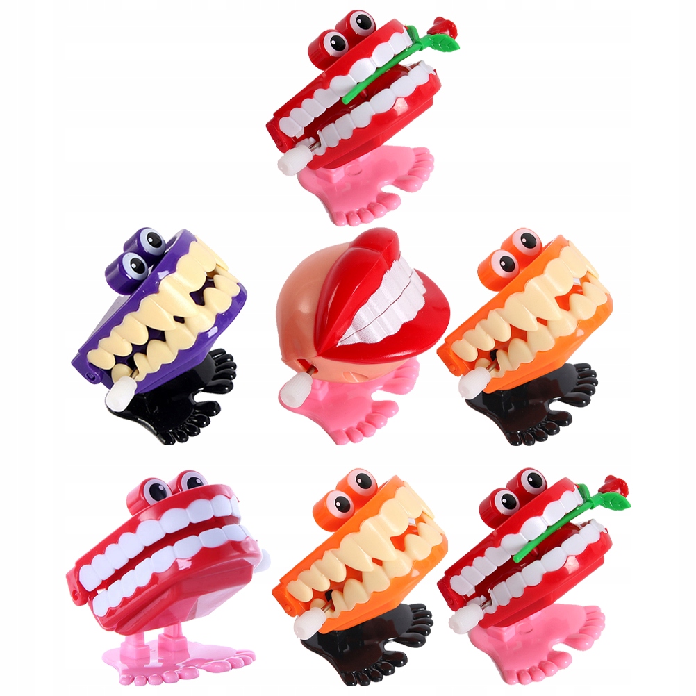 CHATTER TEETH WIND-UP TOYS JUMPING CHILD - 14817583672 - oficjalne ...
