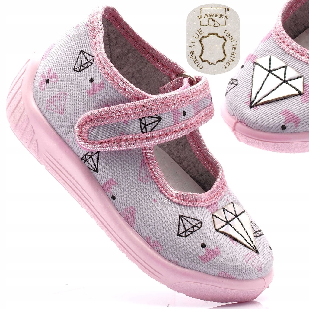 RAWEKS KAPCIE PRZEDSZKOLNE WKŁADKA SKÓRZANA 25 - 12388229995 ...