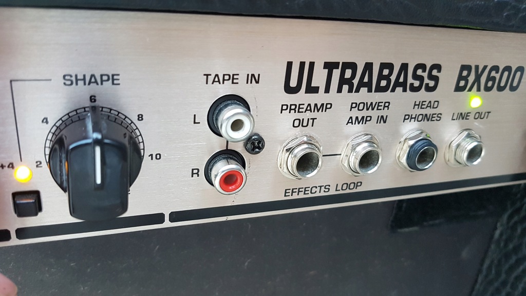 behringer bx600 ultrabass - 9414772040 - oficjalne archiwum Allegro