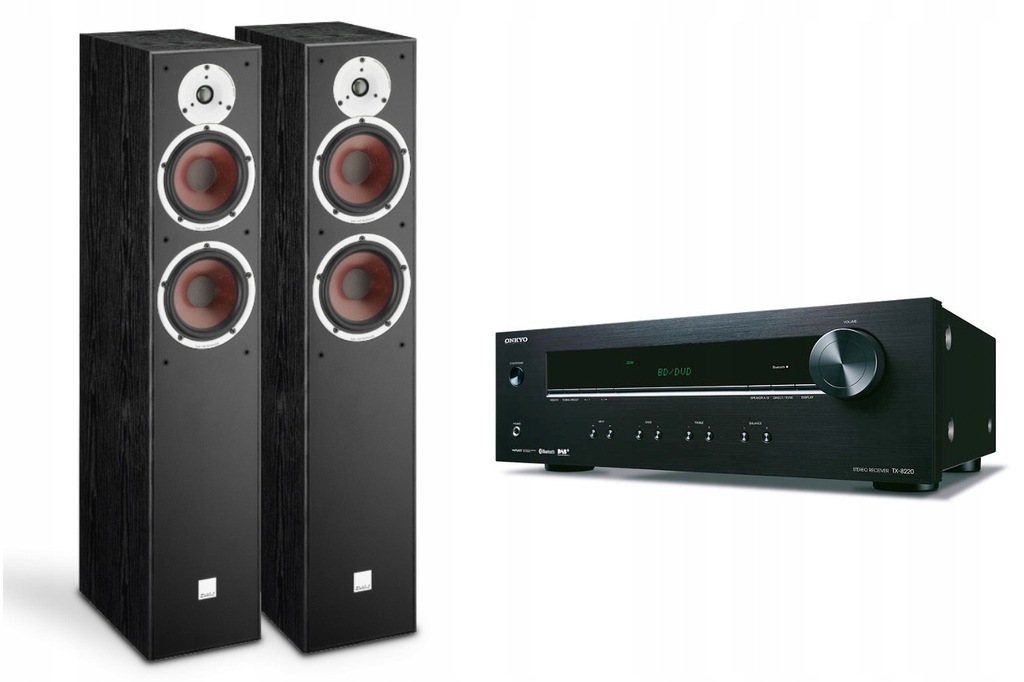 amplituner stereo Onkyo TX-8220 + Dali Spektor 6 - 11807738103 - oficjalne archiwum Allegro