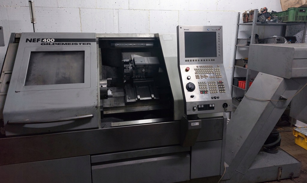 Tokarka CNC DMG NEF 400 - 15407108743 - oficjalne archiwum Allegro