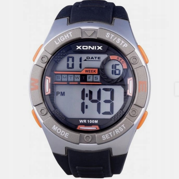 Zegarek elektroniczny XONIX wodoszczelny CC-004 - 13902449015 ...