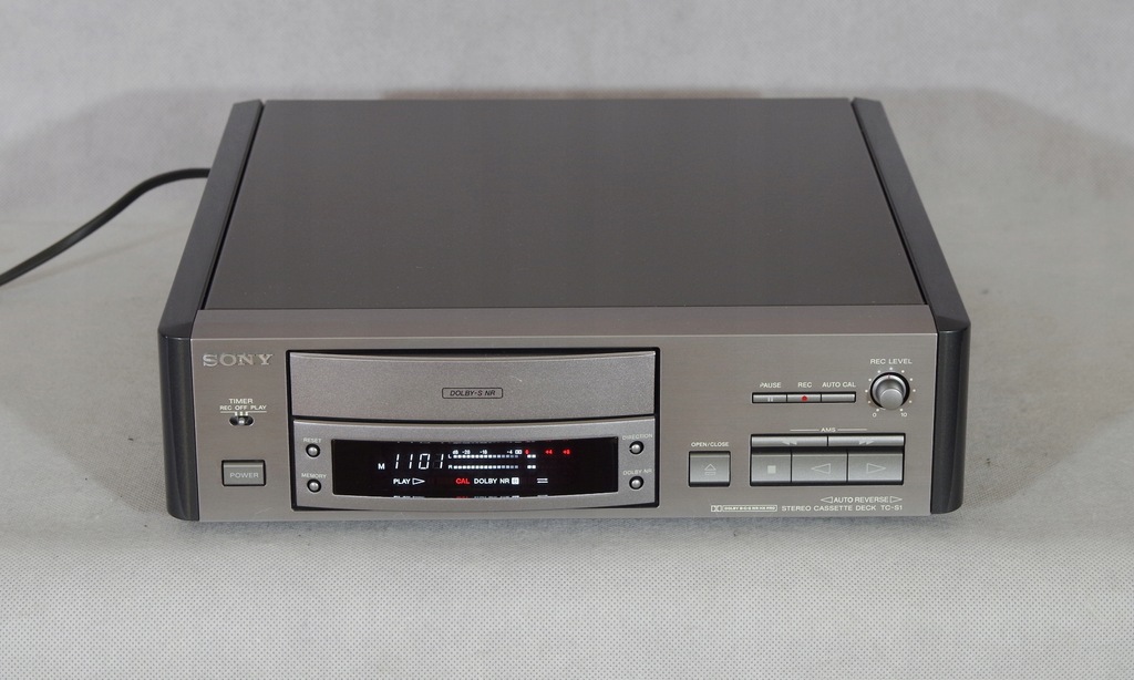 Sony TC-S1. Deck, magnetofon kasetowy, wersja midi - 8077106650 ...