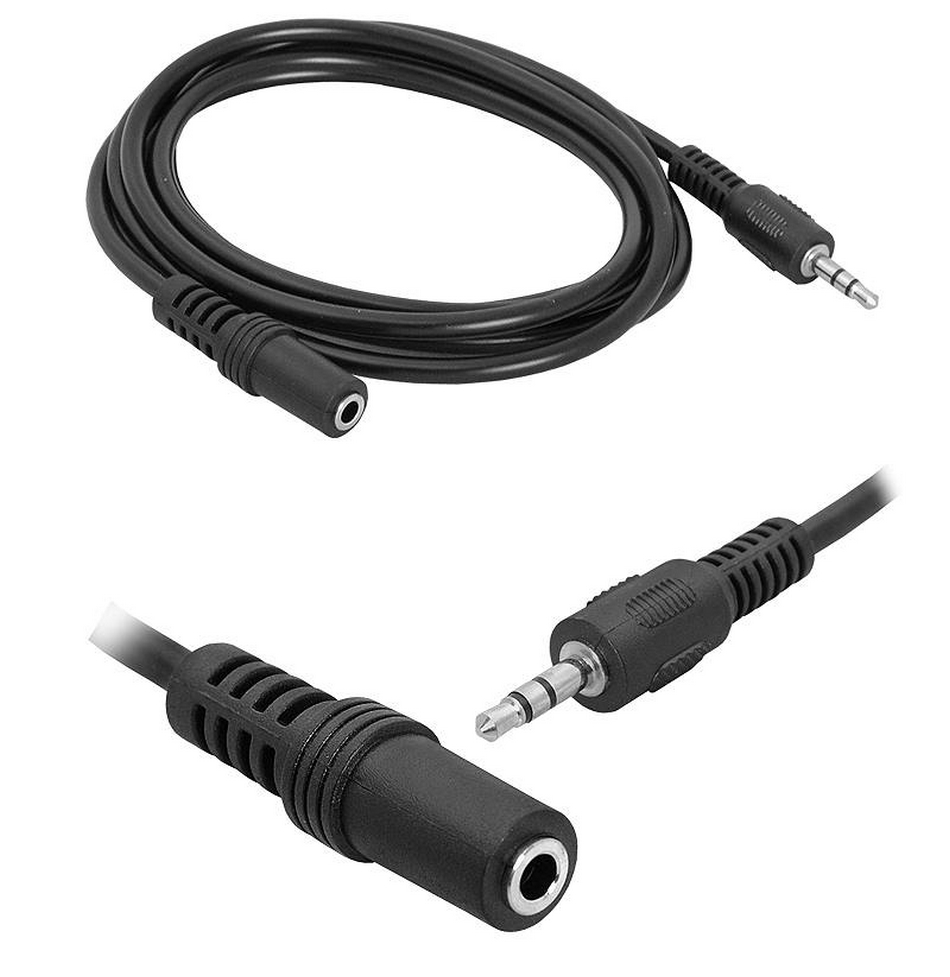 Przedłużacz do słuchawek 5m KABEL mały jack 3,5 - 6944908022 ...