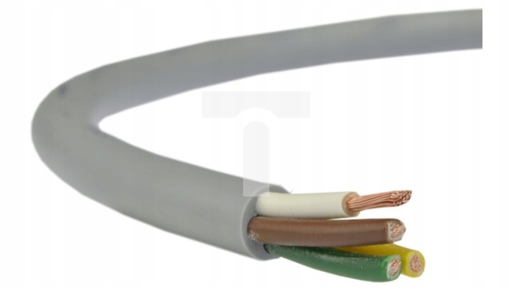 Przewód sterowniczy LIYY 300/300V 4x0,14 szary linka TKD /100m ...