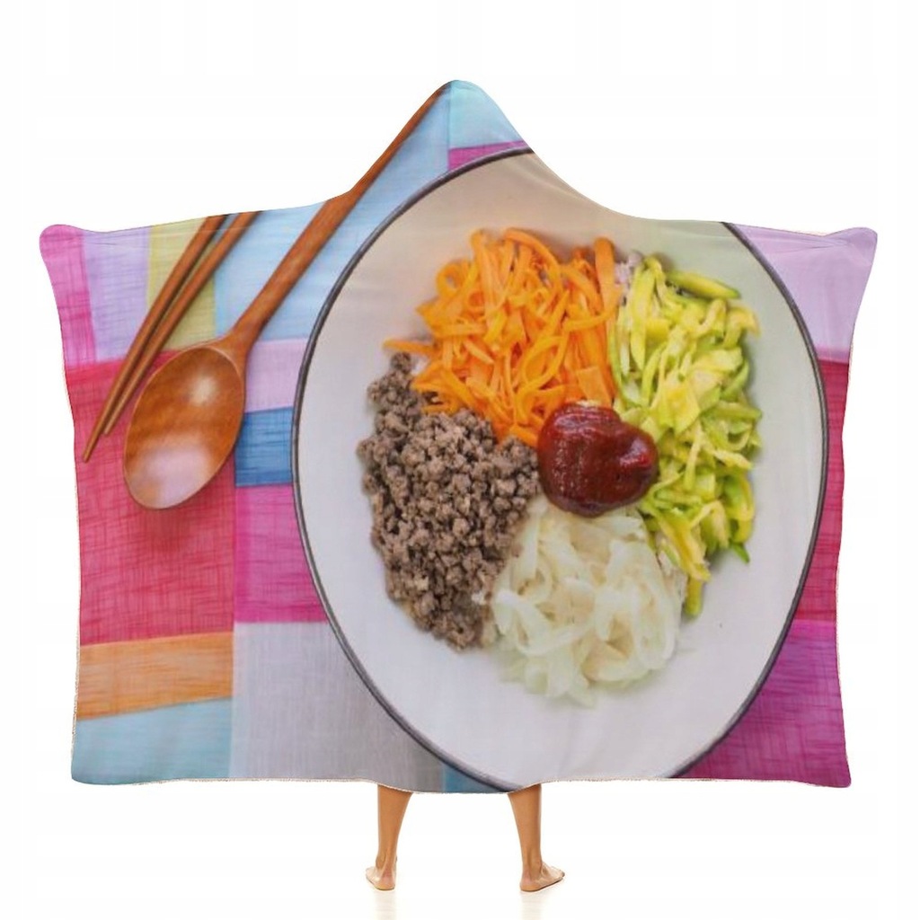 Koce z kapturemkorean food beef and vegetable bibi - 13071176680 ...