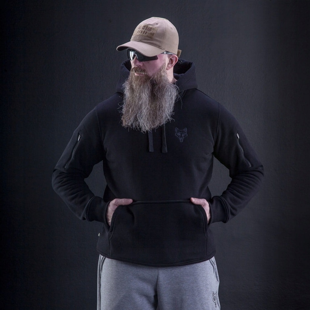 Red is Bad Bluza taktyczna z kapturem - czarna-XXL - 11445853598 ...