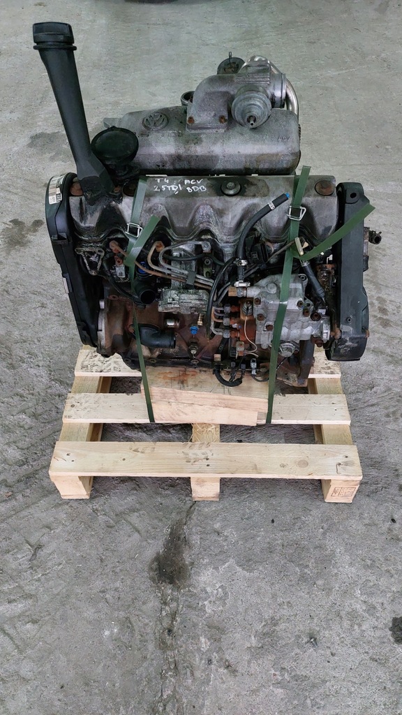 SILNIK VW T4 2.5TDI ACV KOMPLETNY SPRAWDZONY 102KM - 11546804397 - oficjalne archiwum Allegro