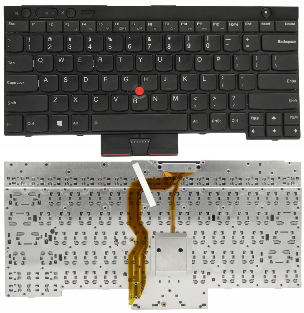 KLAWIATURA LENOVO T430 T530 L430 L530 X230 W530 - 12686609264 ...