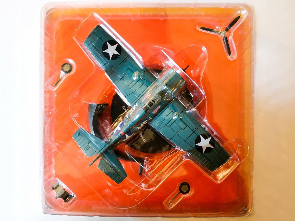Model samolot metal Grumman F4F Wildcat 2 wersje - 12237199130 ...
