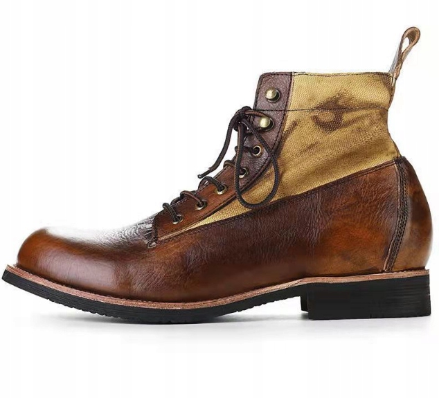 MĘSKIE ELEGANCKIE BUTY VINTAGE MARTIN ROZ 38-48 - 14855047626 ...