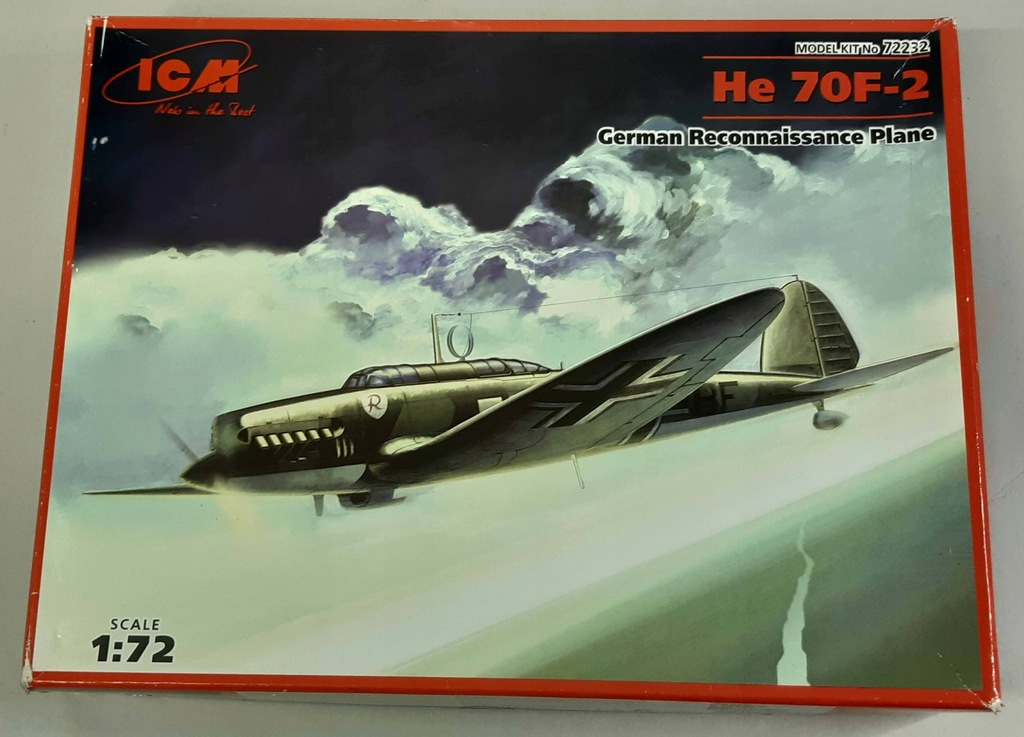 Heinkel He-70 F-2 ICM 72232 1/72 - 12660136692 - oficjalne archiwum Allegro