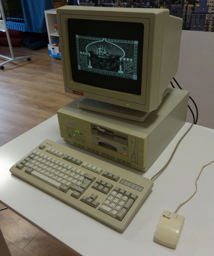 HIGHSCREEN 386 PC Cały Kompletny Odnowiony zestaw - 13892503024 ...