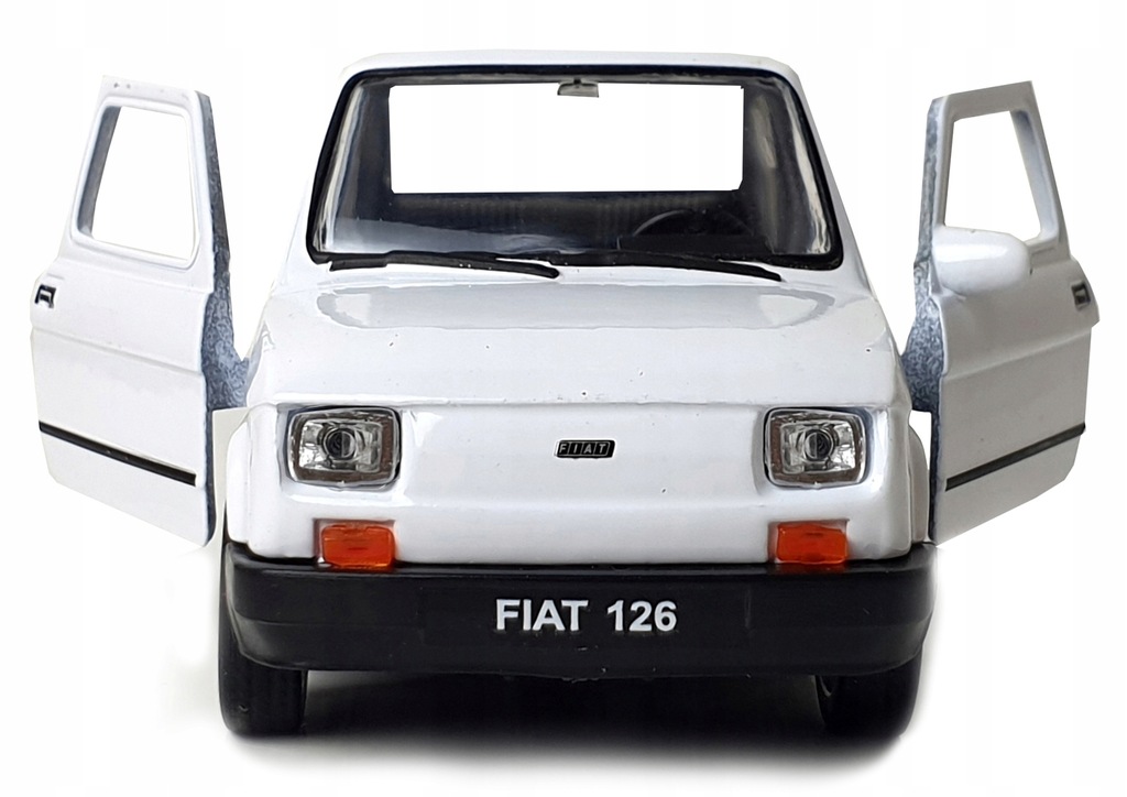 METALOWY FIAT 126p MALUCH Samochód PRL Auto Welly - 9026966179 ...