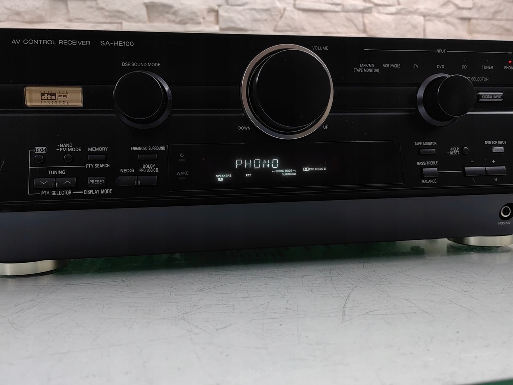 PANASONIC SA-HE100 Unikatowy amplituner 6,1 - 13254997388 - oficjalne archiwum Allegro
