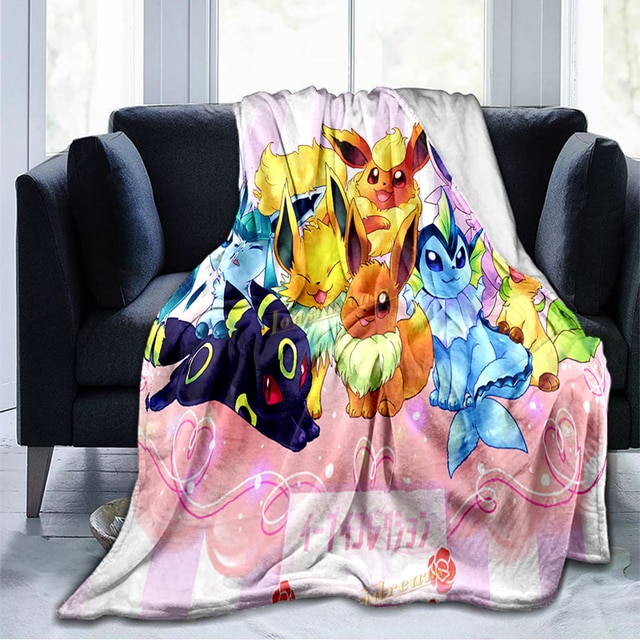 KOC Pikachu koc Cartoon Pokemon rzut koc koc z pol - 12581360263 ...