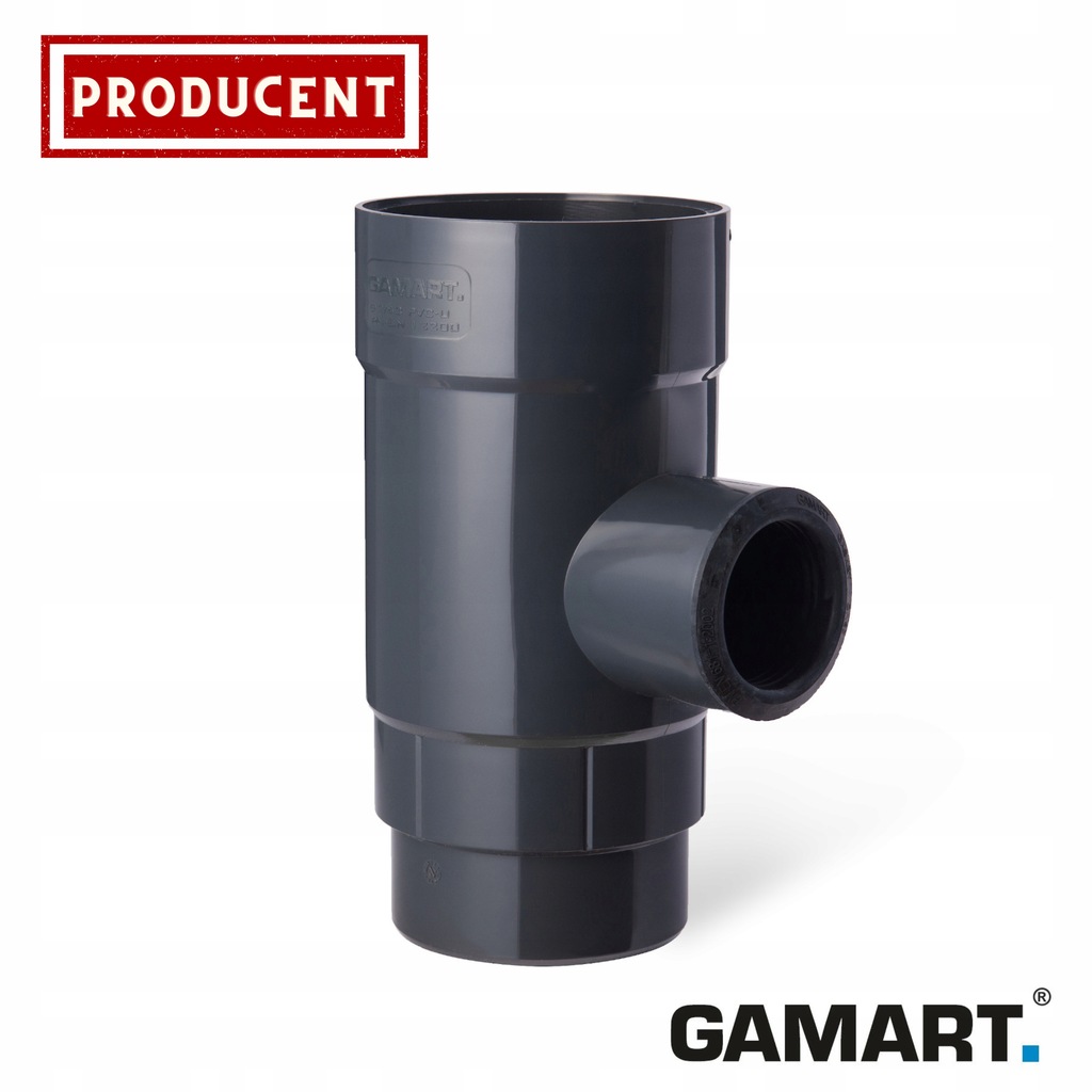 Łapacz Zbieracz wody deszczowej 110mm jasny grafit - 12182830470 ...