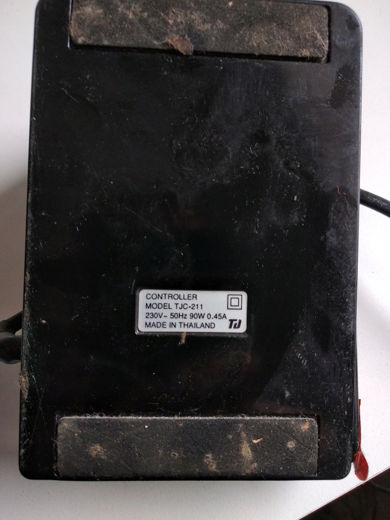 regulator obrotów pedał maszyny do szycia TJC-211 - 8522943444 ...