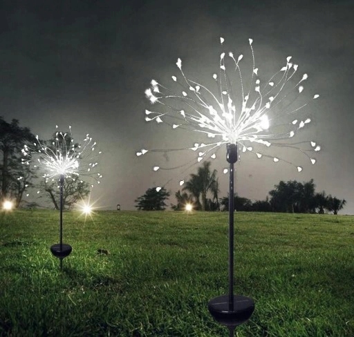 LAMPA SOLARNA OGRODOWA Dmuchawiec 150led - 11258788568 - oficjalne archiwum Allegro