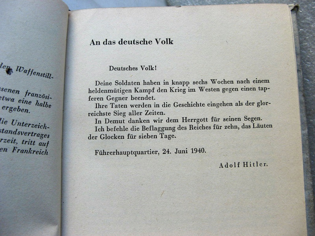 III Rzesza : ADOLF HITLER : PRZEMÓWIENIA 1943 _!!! - 12227288304 ...