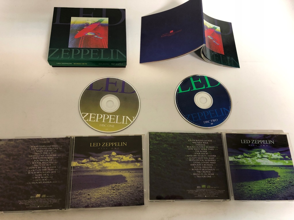 Led Zeppelin – Boxed Set2 /// 2CD 75 Hard Rock - 12931231497 ...