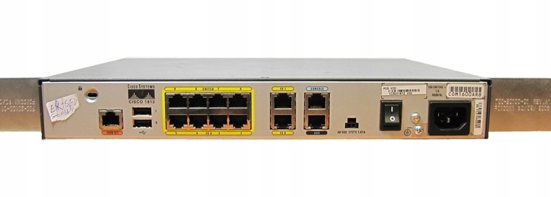 Router Cisco 1812 CF 32MB ISDN Dual Ethernet - 7920023093 - oficjalne ...