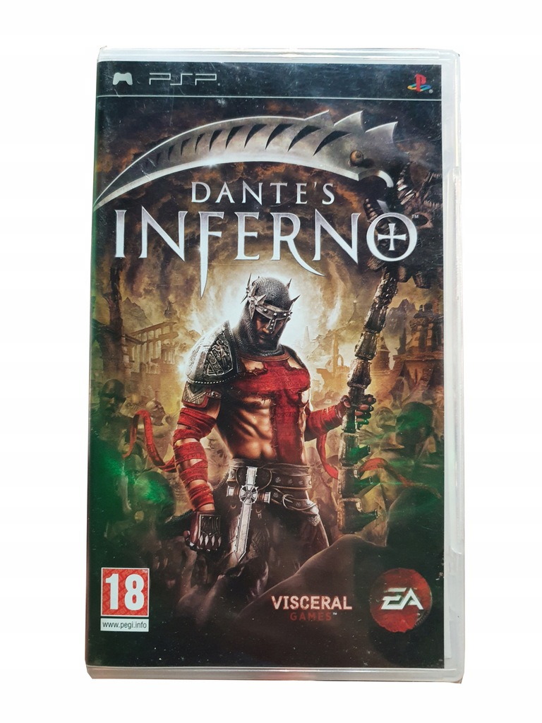 DANTE'S INFERNO PREMIEROWA PL OKŁADKA PSP KOMPLET - 12393762053 ...