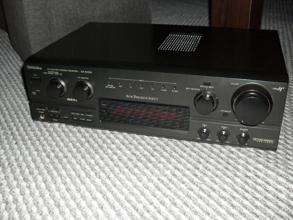 TECHNICS SA-AX540 AMPLITUNER KINA DOMOWEGO 5.1 - 9754241189 - oficjalne archiwum Allegro