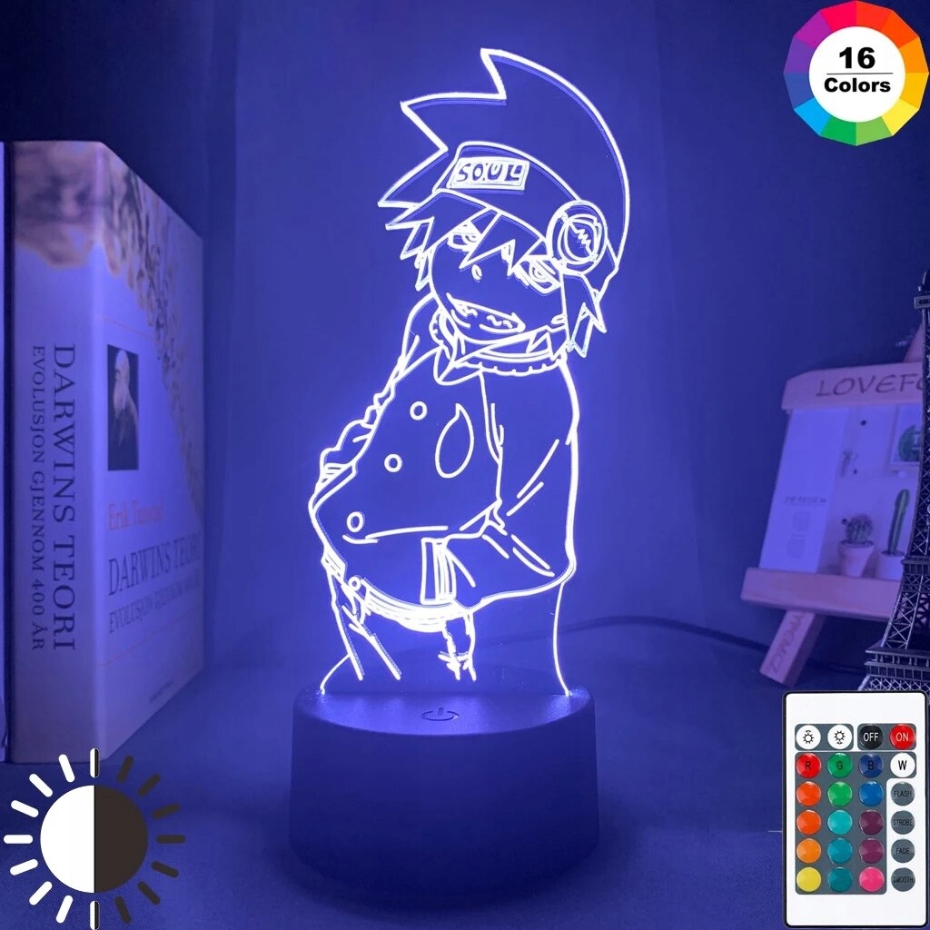 Lampa 3d Anime toaleta związana Hanako Kun LED lam - 12653240533 ...