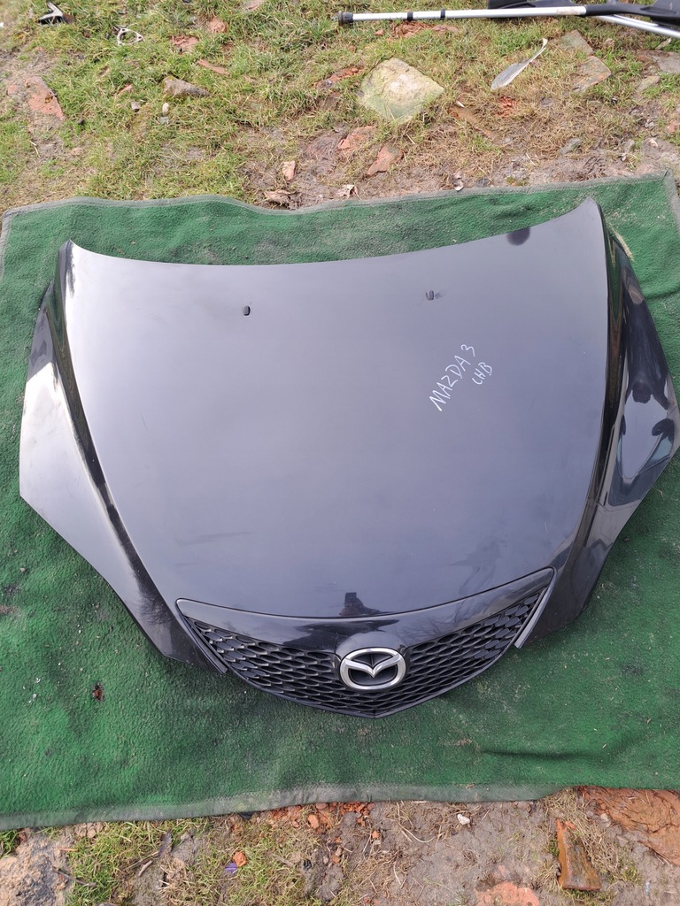 Mazda 3 I BK maska + grill HB - 15156426279 - oficjalne archiwum Allegro