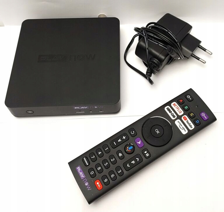 DEKODER PLAY NOW TV BOX 2 PILOT / ZASILACZ - 11866067666 - oficjalne ...