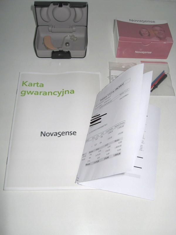 Aparat słuchowy Novasense Basic 20 P13 od L02 - 8455815134 - oficjalne ...