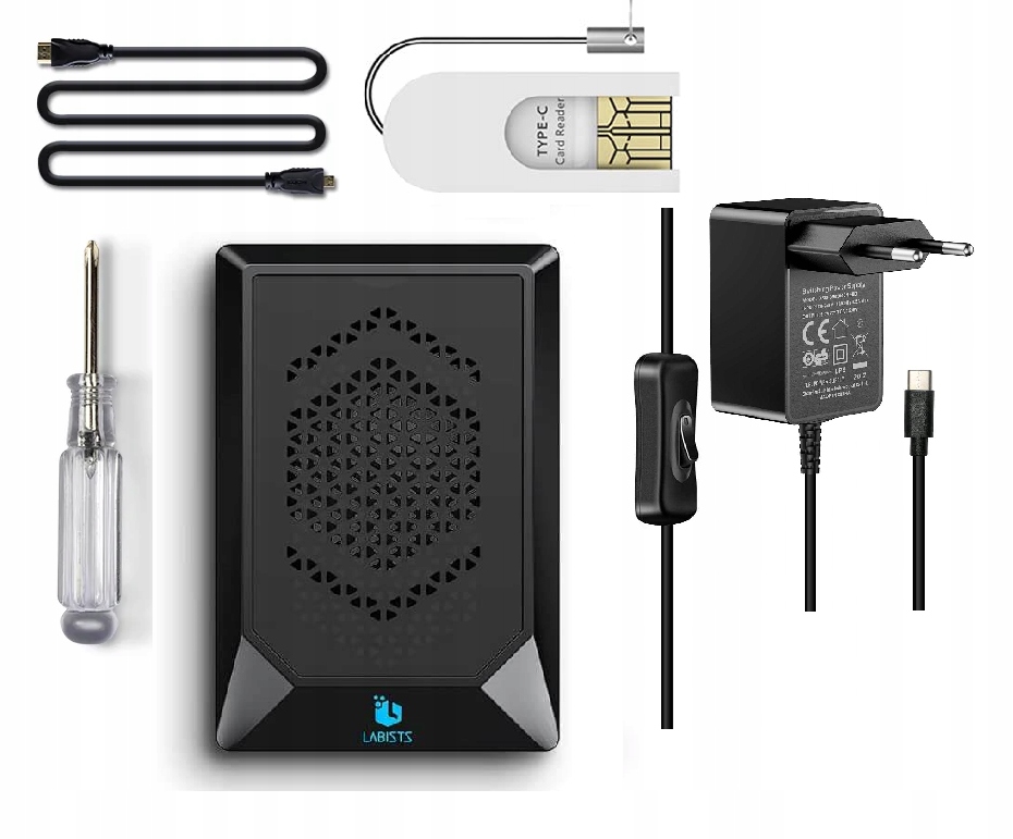 Akcesoria - Starter Kit LABISTS do Raspberry Pi 4 - 12515443302 ...