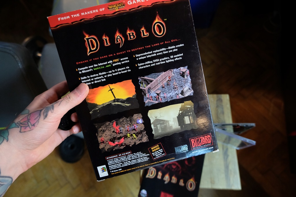 Unikat! Diablo 1 Pc Box nie Shareware - 11673860876 - oficjalne ...